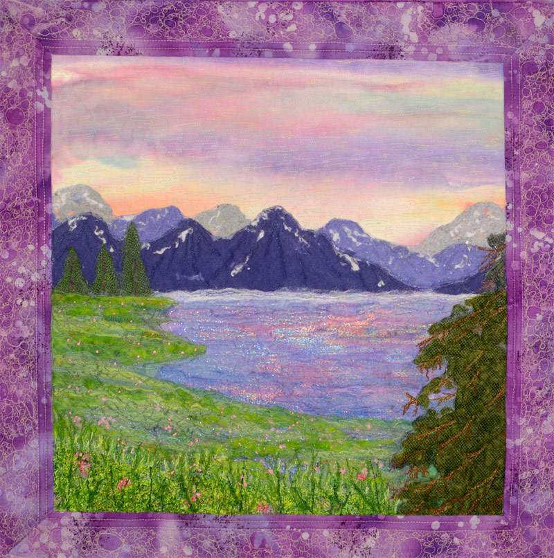 Dryer Lint, Etc. – Joyce R. Becker Landscape Quilts