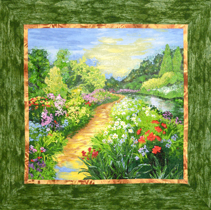 River Walk – Joyce R. Becker Landscape Quilts
