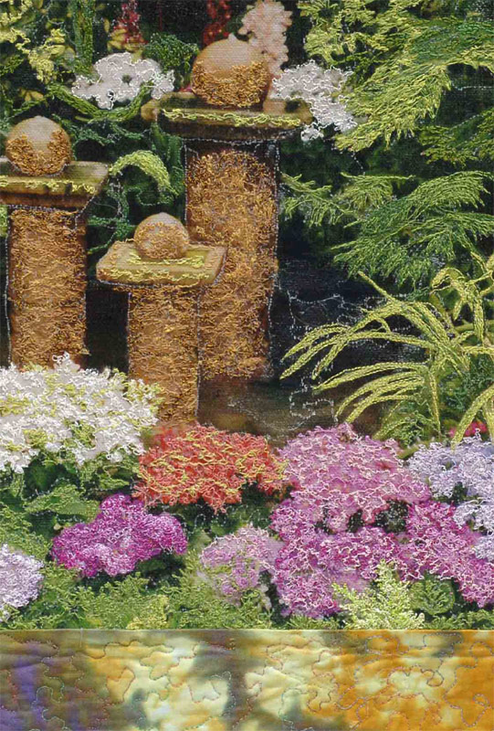 Sunshine and Shadows – Joyce R. Becker Landscape Quilts